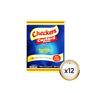 Maxibuy | Checkers Custard Sachet 50g x 10 x 12